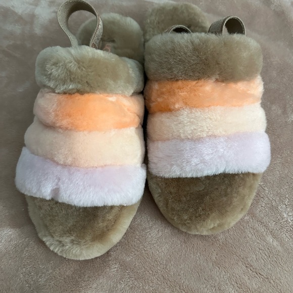 UGG | Shoes | Ugg Multicolored Slide | Poshmark